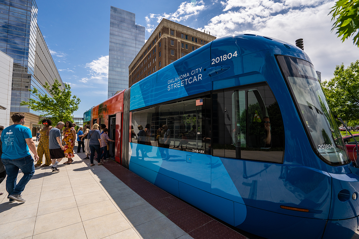 Ride OKC’s Streetcar to get around downtown | Oklahoma City - A Better Life